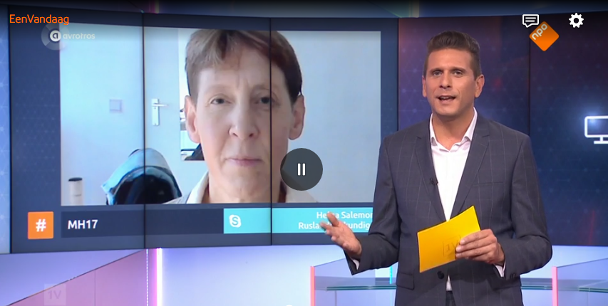 Schuldigen neerhalen MH17 - Helga Salemon